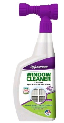 Rejuvenate High Performance Outdoor Window Spray & Rinse Cleaner with ...