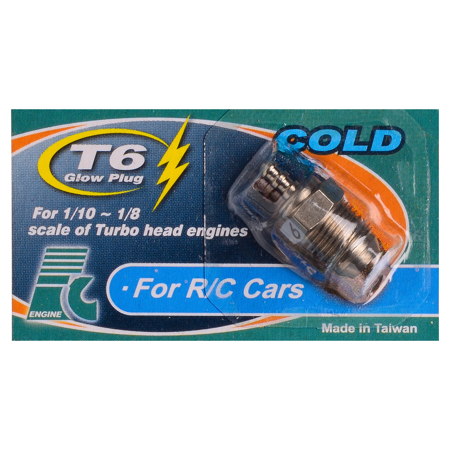 Glow Plug Nitro Motor Turbo T6 Cold 12er Set Club Pack FORCE Engine ...