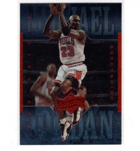 MICHAEL JORDAN 1999 UPPER DECK ATHLETE OF THE CENTURY #61 CHICAGO BULLS ...