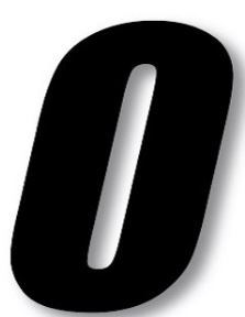 One Industries Motorcycle Racing Number "0" Decals Decal Stickers Vinyl ...