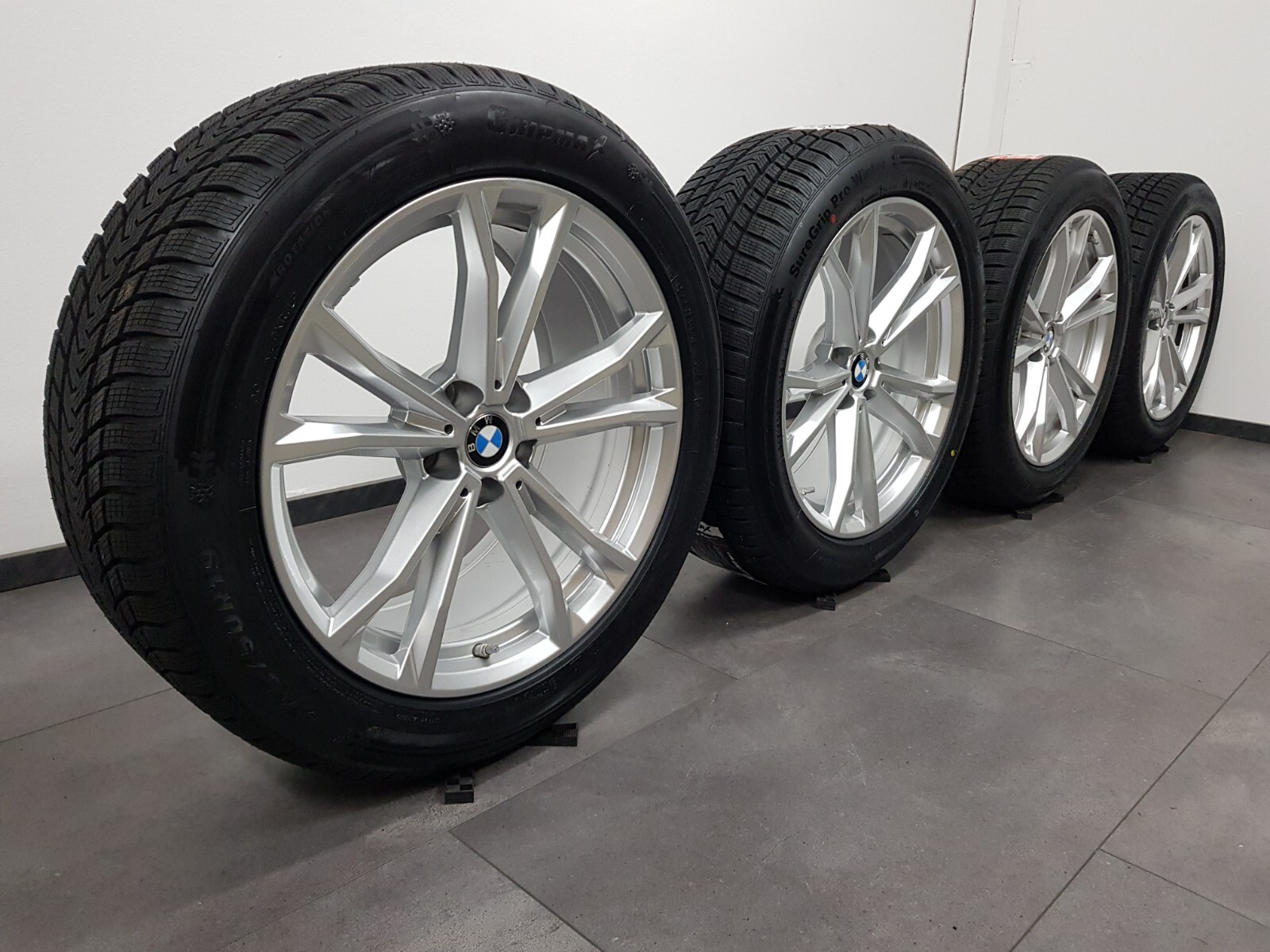 NEU BMW 19 Zoll Felgen 7er G70 G7L Winterräder X3 G45 903 Winterreifen ...
