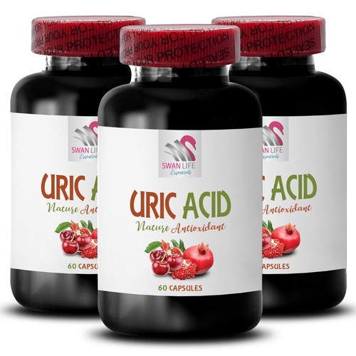 Energizing Delight - URIC ACID COMPLEX - Daily Sip 3 Bottles 180 Caps ...