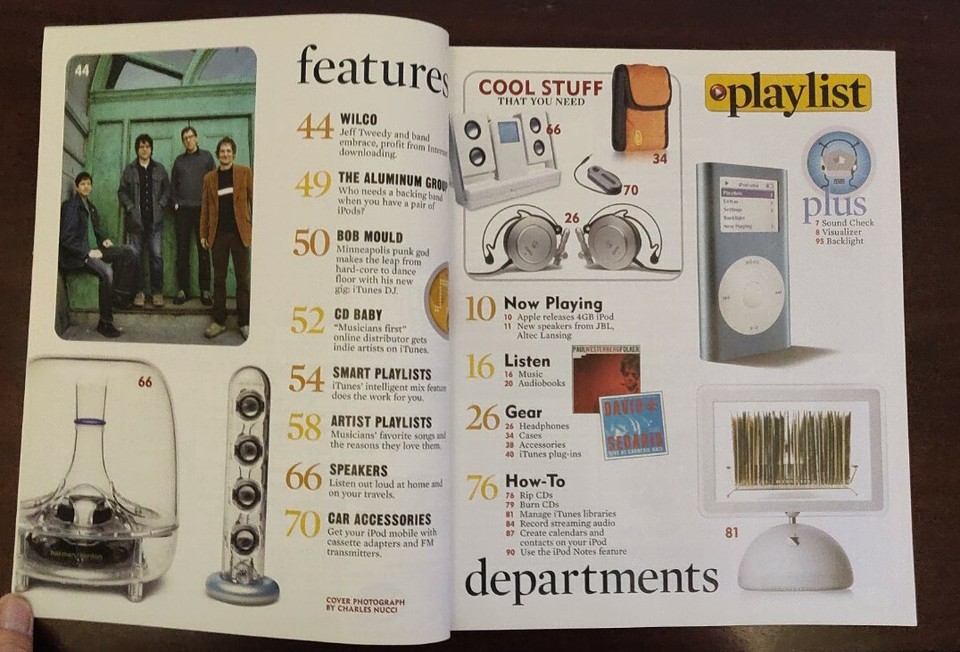 2004 PLAYLIST Magazine, Ultimate iPod Guide, DIGITAL MUUIC FOR PC & MAC ...