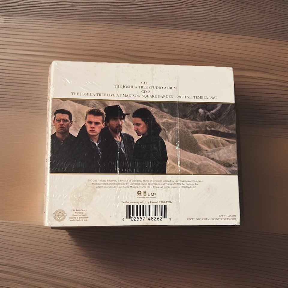 U2- The Joshua Tree 2CD 30th Anniversary Deluxe Edition ~ FACTORY Sealed NEW | eBay