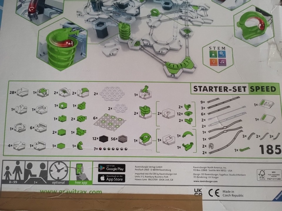 Gravitrax 8-99 Starter Set Speed Game by Ravensburger | eBay UK