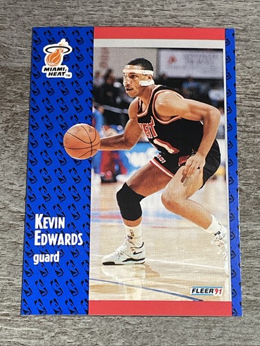 Kevin Edwards 1991-92 Fleer Heat #108 *L80* | eBay