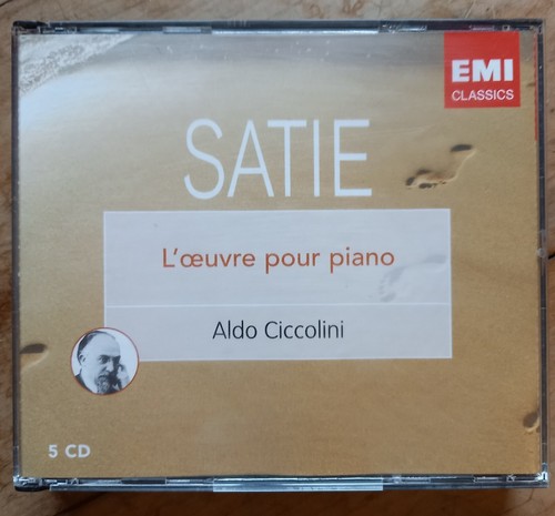 Erik Satie " Les Oeuvres pour piano Coffret 5 CD | eBay