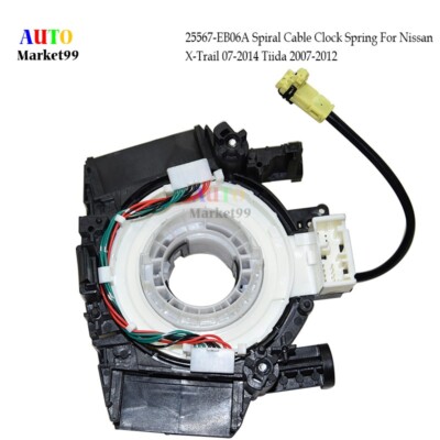 25567-EB06A Spiral Cable Clock Spring For Nissan Pathfinder X-Trail 07 ...