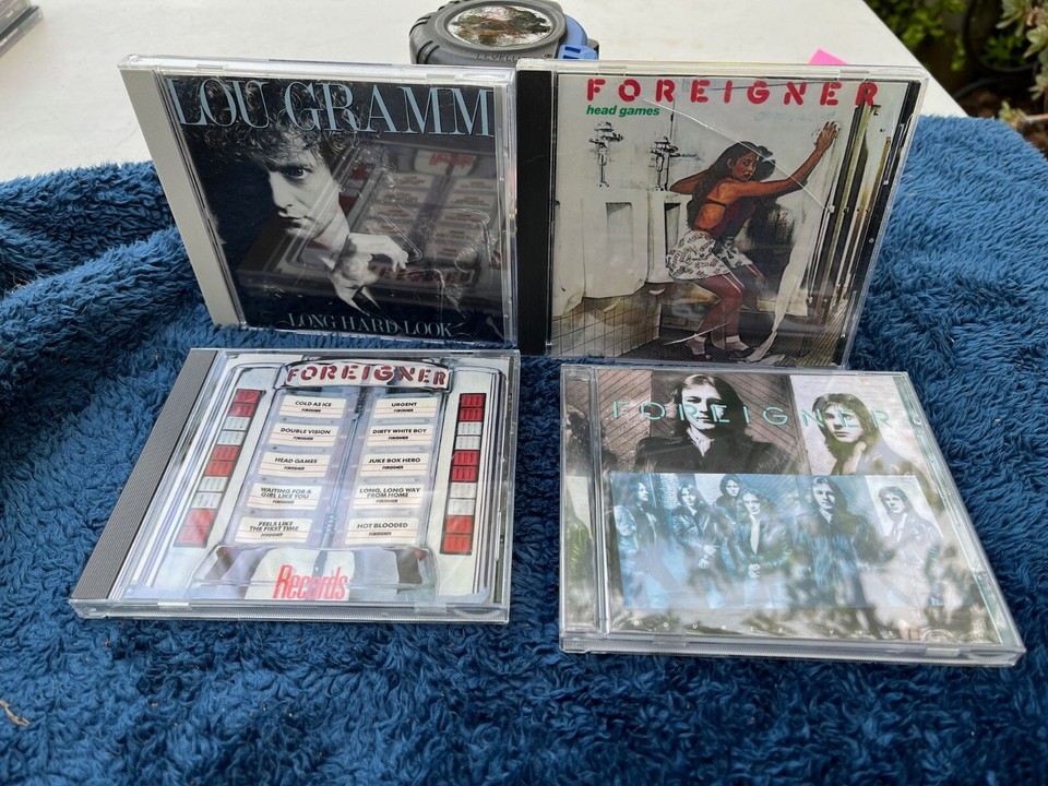 LOU GRAMM foreigner cd lot long hard look hit best of records double ...