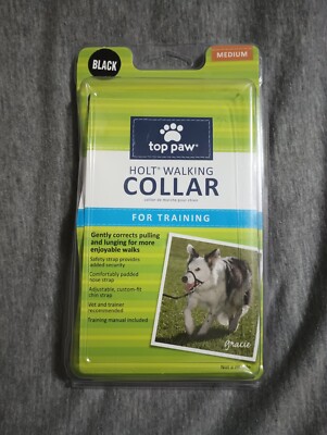 Holt Walking Harness Medium Size Gentle Leader Black Top Paw | eBay