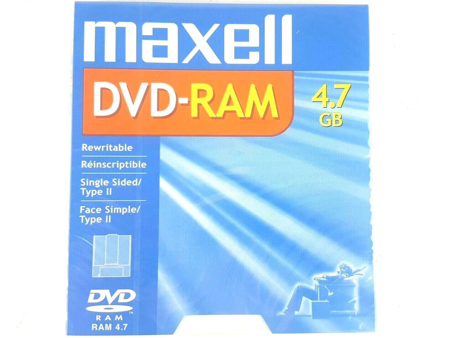 New Maxell DVD-RW 4.7 GB 9 Pack Sealed | eBay