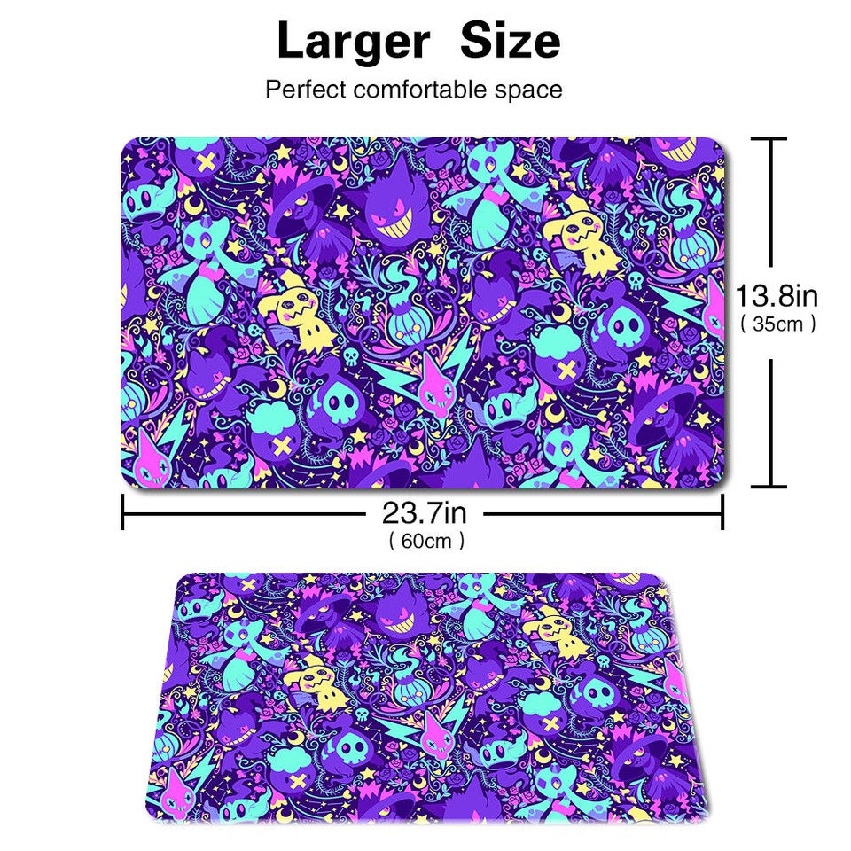 ghost - Board Game Pokemon Gengar Playmat Games Mousepad Play Mat of TCG | eBay