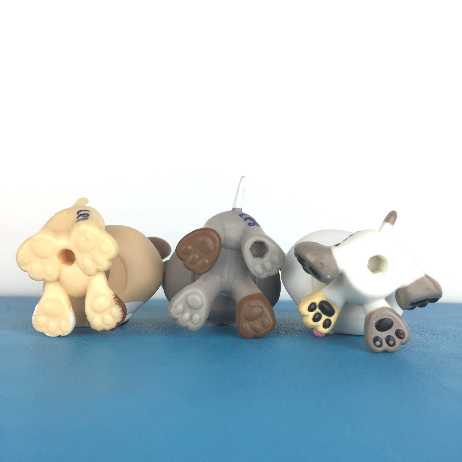 Authentic 3 Littlest Pet Shop Lot 1876 1877 1878 Dog Baby Puppy / LPS ...