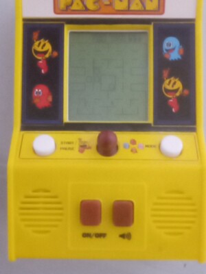 Pac-Man Namco Bandai Electronic Handheld Arcade Game by Basic Fun ...