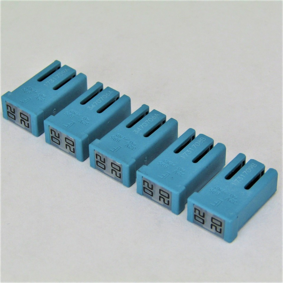 LittelFuse Automotive M Case + 20 Amp 32VDC MCASE Fuse OEM SET OF 5 ...