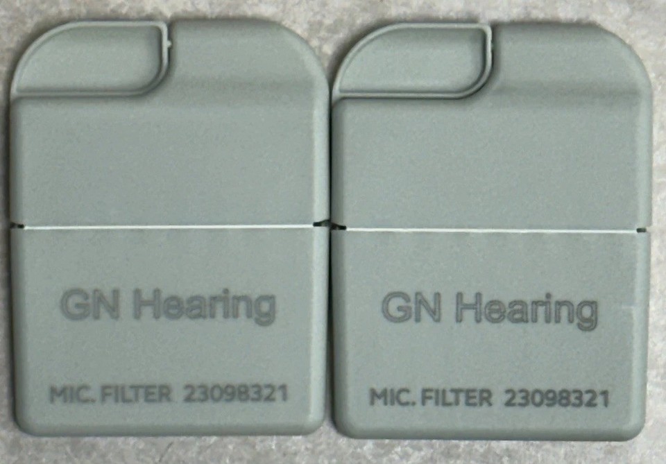 GN Resound Mic Filter For Vivia & Savi Hearing Aids. 2 Pack. Item ...