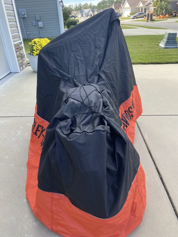 Harley Davidson Indoor/Outdoor Motorcycle Cover 93100023 Large Fits ...
