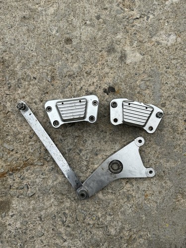 Two Harley Chopper GMA Disc Brake Caliper Lot Bracket Hardtail Rigid ...