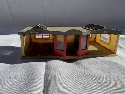 Vintage Plasticville Car Wash No. 742 – HO/O Scale Model Train Building ...
