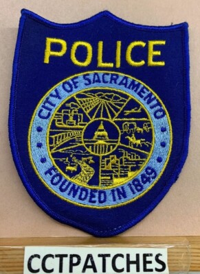 VINTAGE CITY OF SACRAMENTO, CALIFORNIA POLICE SHOULDER PATCH CA | eBay