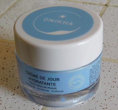 Onikha Crème de jour Hydratante au Au Lait De Chèvre Bio et Aloé vera ...
