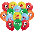 NUMBER BLOCKS Decoration Balloon party banner table cover plate cups ...