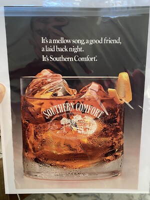 1992 SOUTHERN COMFORT Vintage Magazine Print Ad | eBay