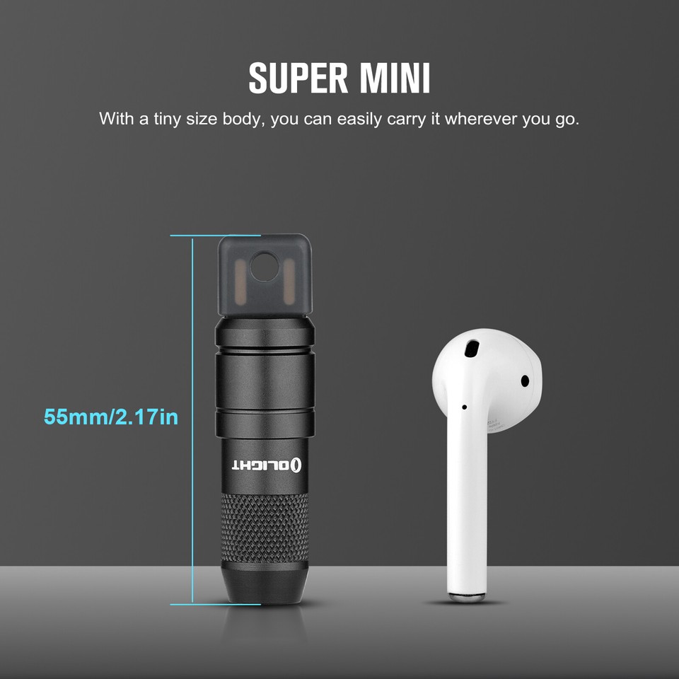 Olight imini 2 Tiny Keychain EDC Flashlight Everyday Carry Rechargeable 50 Lumen | eBay