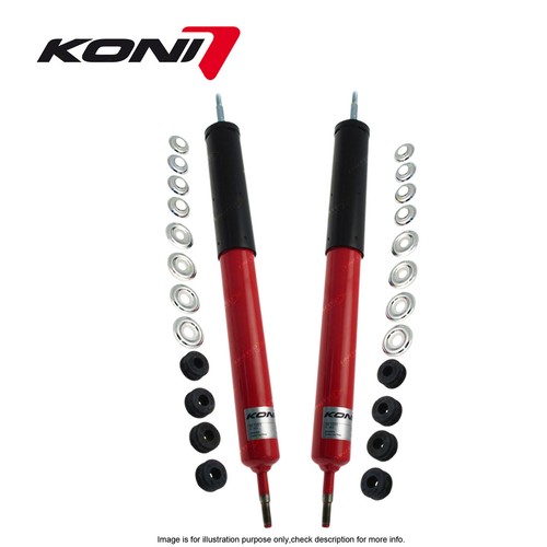 2 Rear KONI Sport Short Adjustable Shock Absorbers for Holden Commodore ...