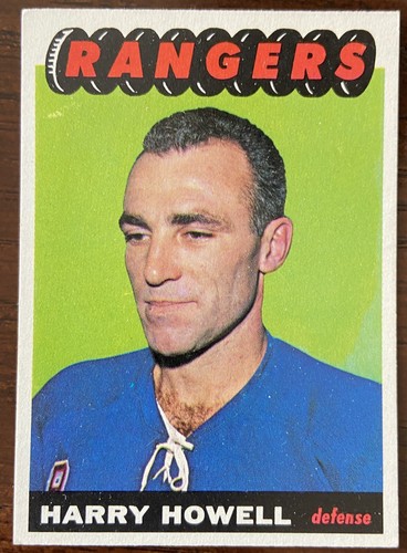 1965-66 TOPPS #22 HARRY HOWELL NEW YORK RANGERS!!! | eBay