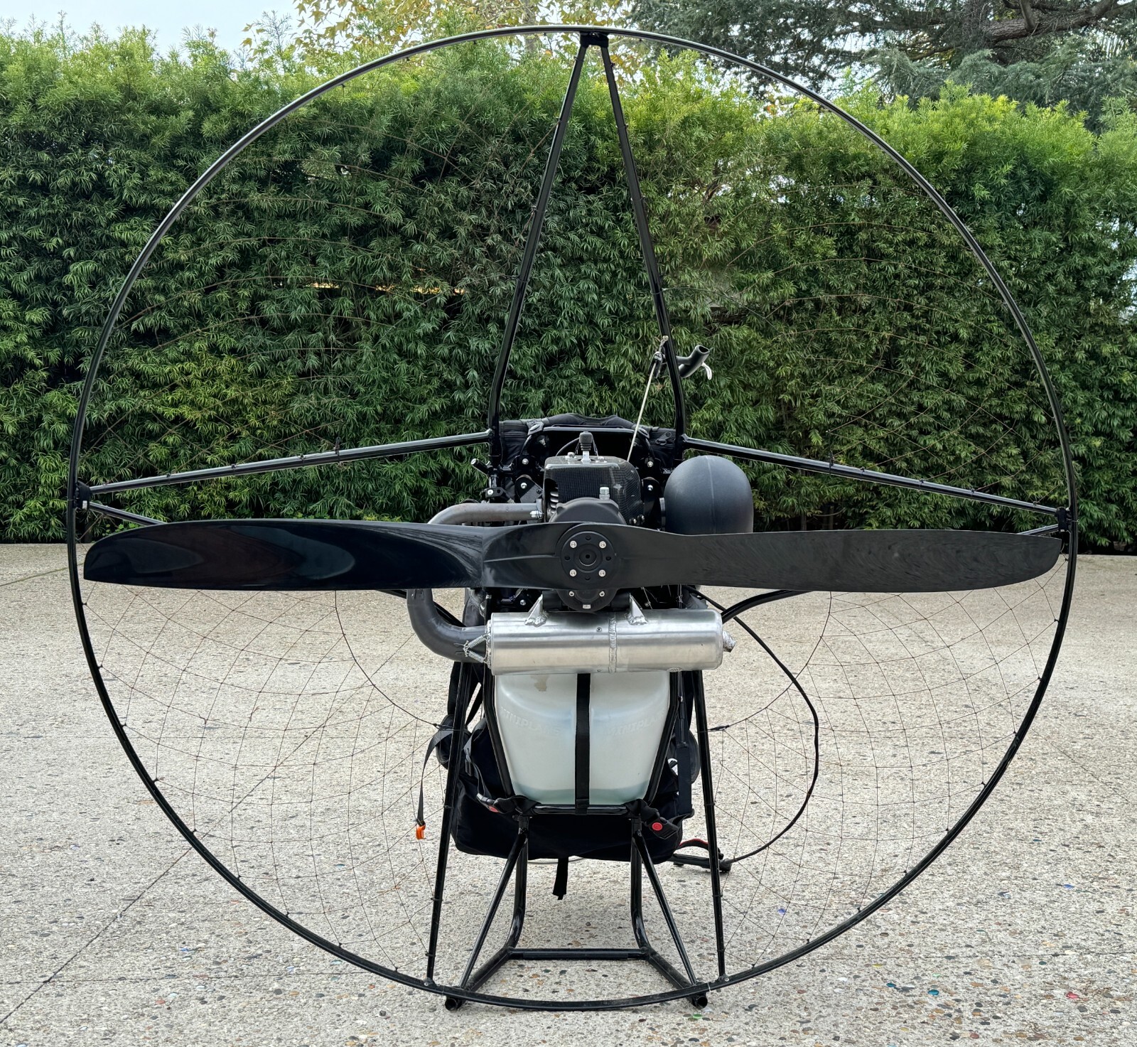 Used Top 80 Miniplane Rigid 150 Cage Paramotor with 140cm Propeller ...