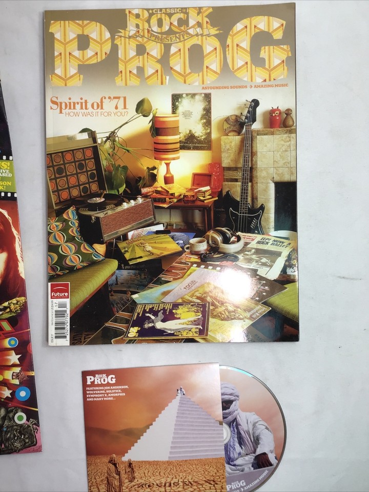 Classic Prog Rock Magazine #17 June 2011 Symphony X Amorphis Devin ...