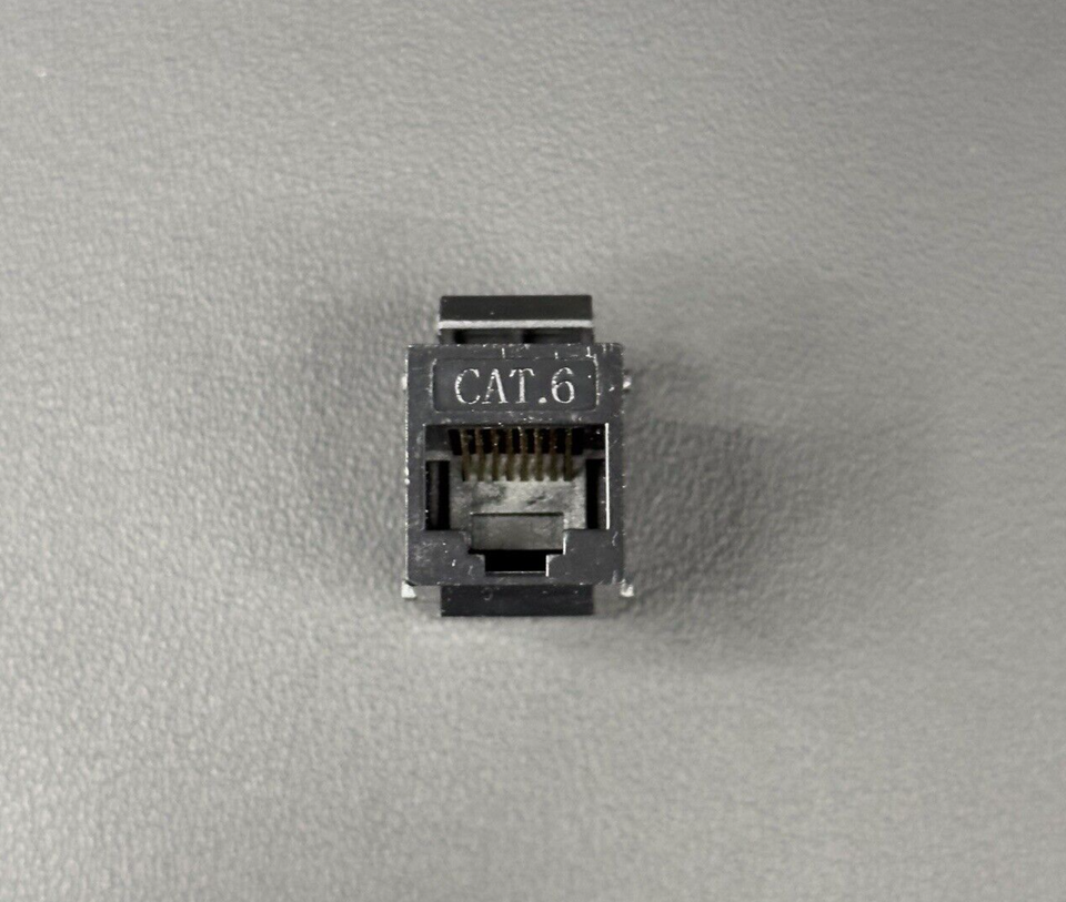 RJ45 inline Coupler Cat6 Keystone Jack 25 pack Female To Female ...