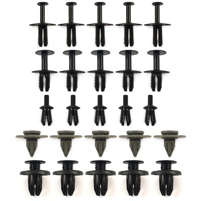 25x Clips Kit for BMW Mini Cooper Bumper Door Panel Wheel Arch Trim ...
