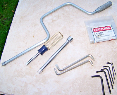 Craftsman Speed Wrench 3/8" Drive Knurled Spinner Handle Plus Extra ...