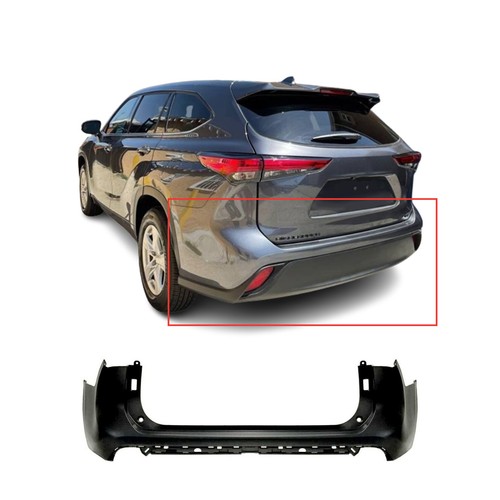 Rear Bumper Cover For 2020-2021 Toyota Highlander 521590E922 TO1100354 ...