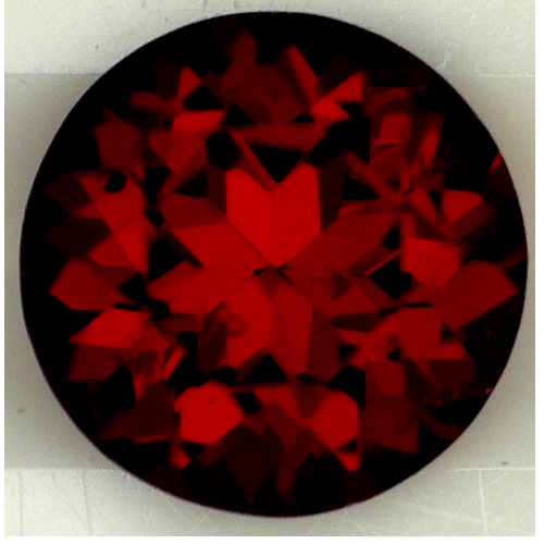 Rare Natural Extra Fine Deep Red Anthill Chrome Pyrope Garnet - Round ...