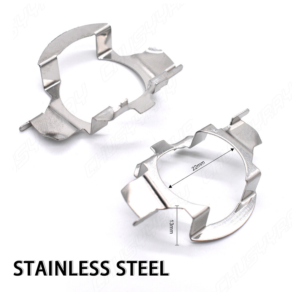 H7 Retainer Clips LED Bulb Holder Adapter Base Retainer Clip For Saab ...