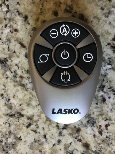 Lasko Oscillating Tower Fan Replacement 5-Button Remote Control OEM ...
