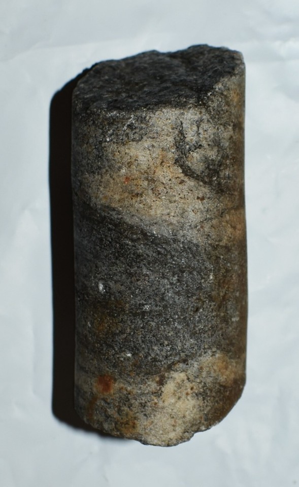 Mine Core Sample 1800's Ore Knob Copper Mine Ashe County, North ...