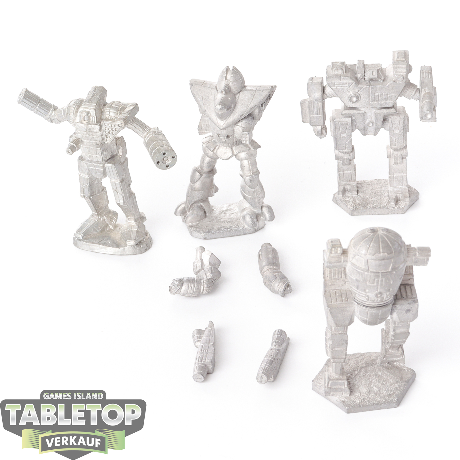 Battletech - 4 x Heavy Mechs: Shootist, Orion, Flashman, Tempest ...
