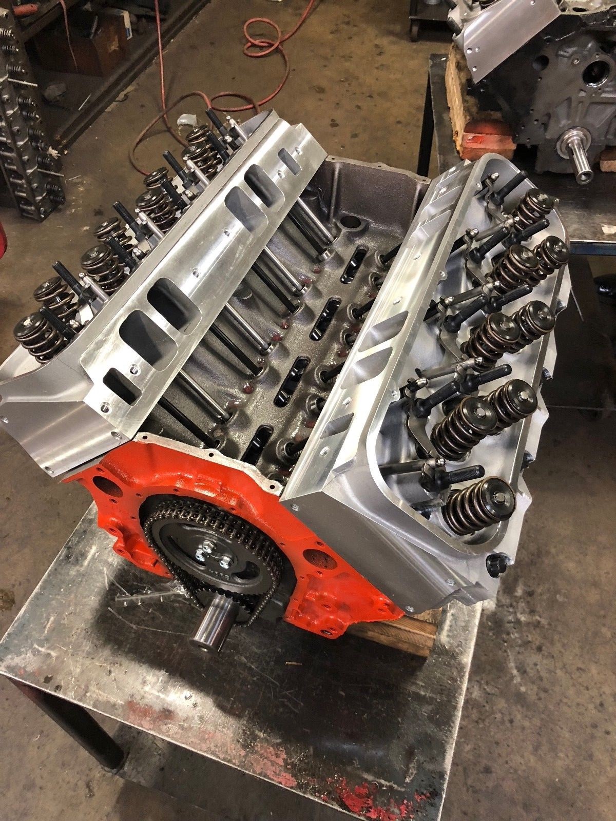 CHEVROLET 496 454 509 540 427 STROKER ROLLER CAM ENGINE RECTANGLE 2 ...