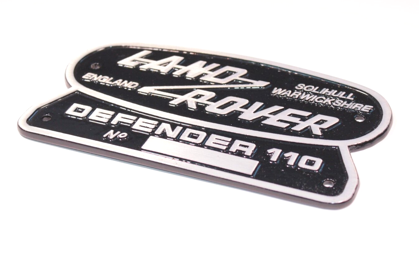ALLUMINIUM SOLID DIE-CAST "LAND ROVER DEFENDER 110 SOLIHULL ...
