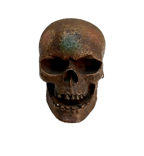 Decorative Human Scull, Sculpture Gothic Scull, Decorative Scull, Human ...