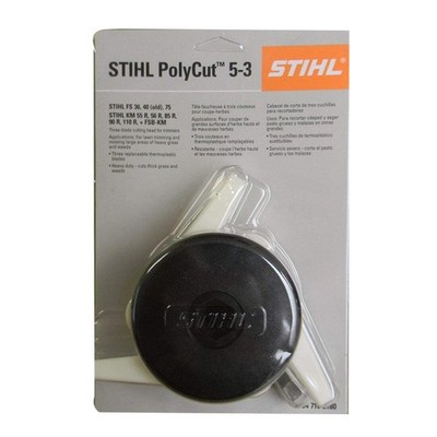 Genuine OEM Stihl 4004 710 2180 Poly Cut 5-3 Mowing Head for FS 36 FS ...
