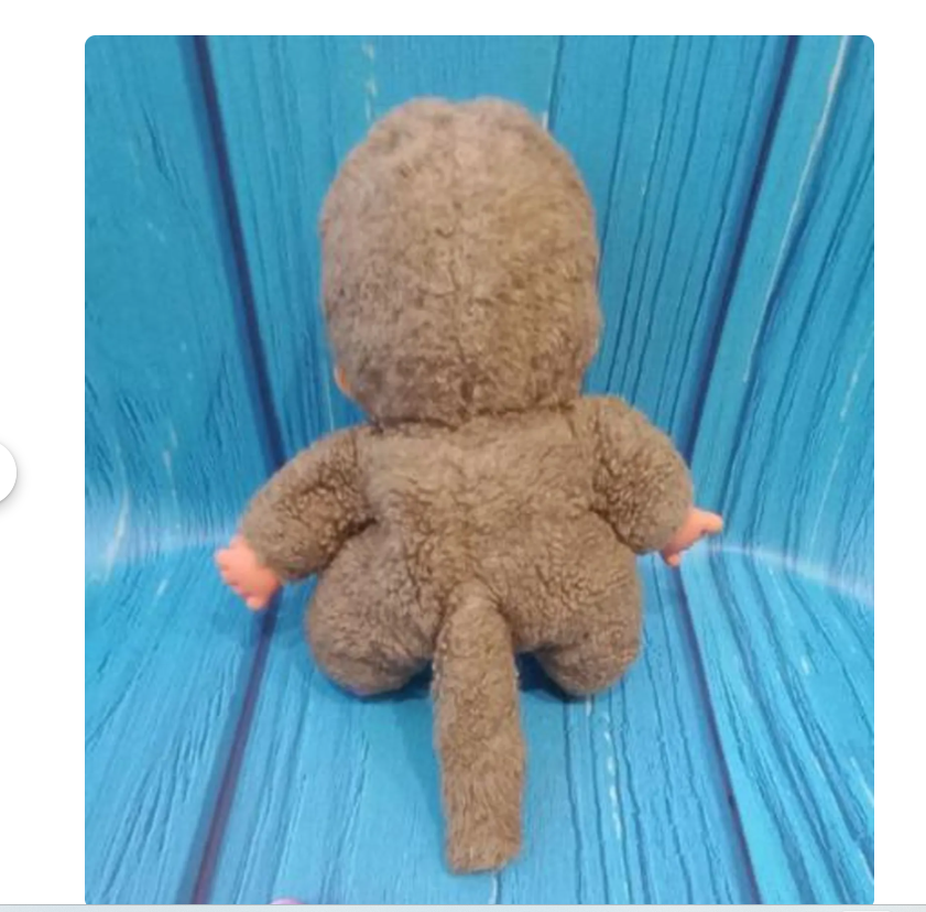 Vintage Monchichi monkey Grandfather | eBay