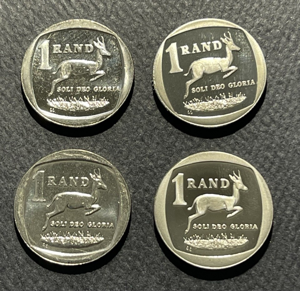 South Africa 2002/2004/2005/2014 Rand Coins: Lot of 4 | eBay