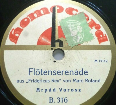 ARPÁRD VAROSZ "Menuett /Flötenserenade - aus "Fridericus Rex - Marc ...