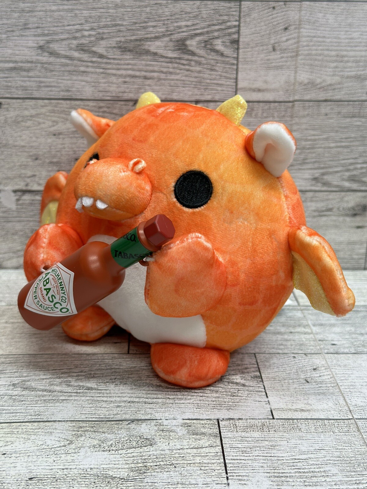 Zuru Snackles Felix Tabasco Dragon 5" Mini Brands Stuffed Plush Plastic ...