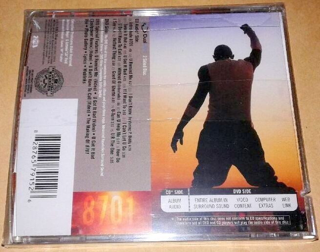 USHER-USHER 8701:DUAL DISC-CD FACTORY SEALED-(Hip Hop,RnB/Swing) | eBay